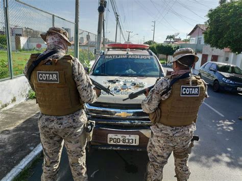 Cotar Da PMCE Captura Cinco Homens Extensa Ficha Criminal Em