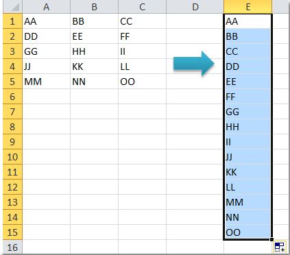 How To Transpose Convert Columns And Rows Into Single Column