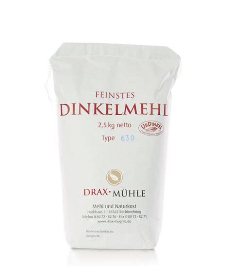 Dinkelmehl Type Kg Konventionell Urdinkel Mehl Mehl