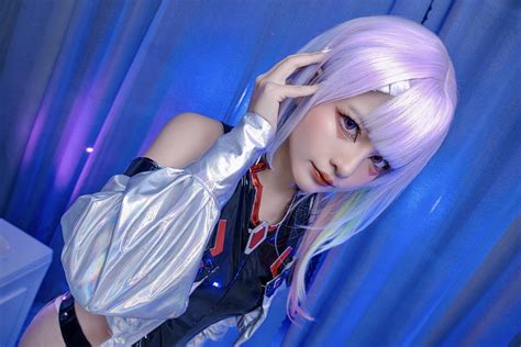 Azami Lucy Cyberpunk Edgerunners Set Cosplay Leaked Celeb Jihad