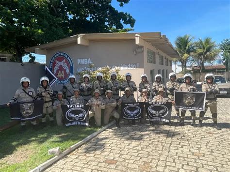 Polícia Militar da Bahia realiza formatura de novos motociclistas