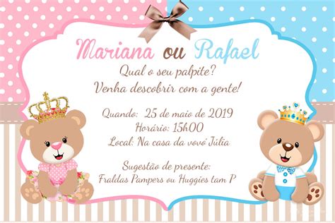 Texto Para Chá De Revelação REVOEDUCA