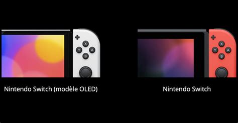 Nintendo Switch versus Switch OLED quelles différences entre les deux