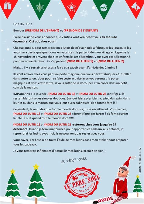 Auroch Lune Archéologie lettre lutin de noël à imprimer vérifier kapok