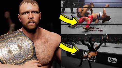 Aew Fight Forever New Gameplay Cm Punk Removed First Look Wrestlers