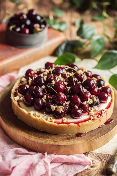 Tarte Cheesecake Aux Cerises ChefNini