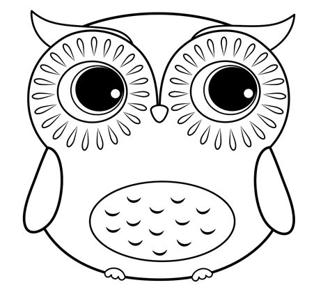 Cute Owl Pictures To Colour Infoupdate Org