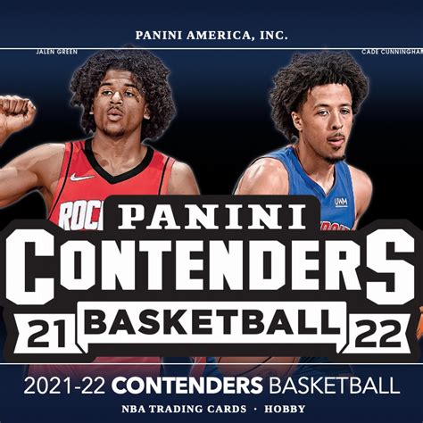 2021 22 Panini Contenders Basketball Checklist Set Info Boxes