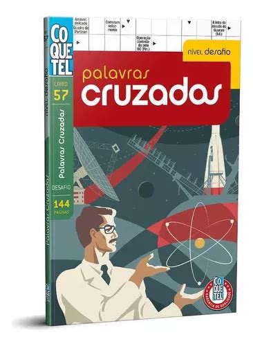 Livro Coquetel Palavras Cruzadas Desafio Ed 57 De Equipe Coquetel