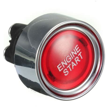 Interrupteur démarrage momentanée illumination rouge Achat Vente