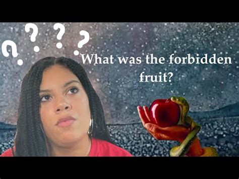 What Was The Forbidden Fruit Garden Of Eden YouTube