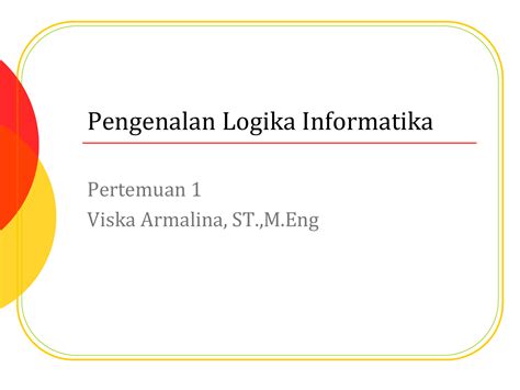 Kumpulan Materi Logika Informatika Paket Lengkap Terbaru