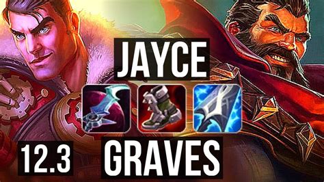 JAYCE Vs GRAVES TOP Rank 4 Jayce Quadra 6 Solo Kills Legendary