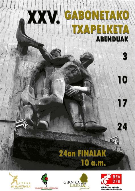 Gernika Jai Alai Zesta punta XXV Gabonetako Txapelketa 25 edición
