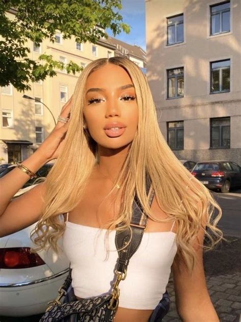 ♡chupaabarbie Hair Styles Dyed Hair Blonde Hair Black Girls
