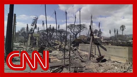 Utter Scorched Devastation A Look At Lahaina Wildfires Destruction