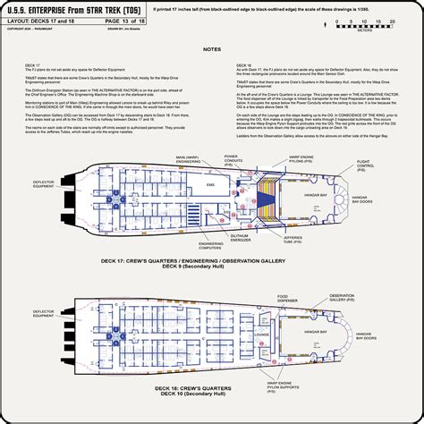 Enterprise Deck Plans