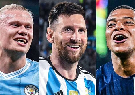 Messi Haaland et Mbappé nommés pour le prix du joueur Fifa de l année