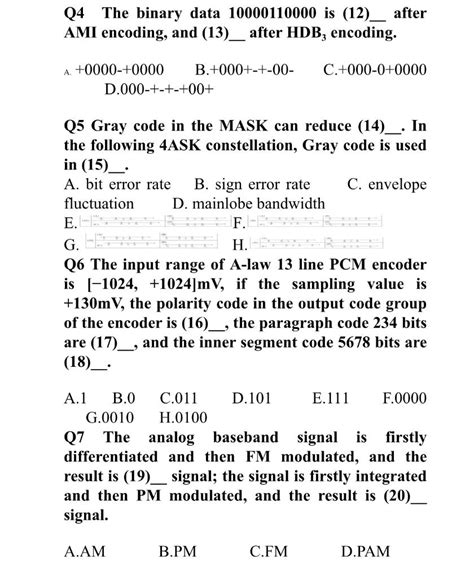 solved q4 the binary data 10000110000 is 12 after ami