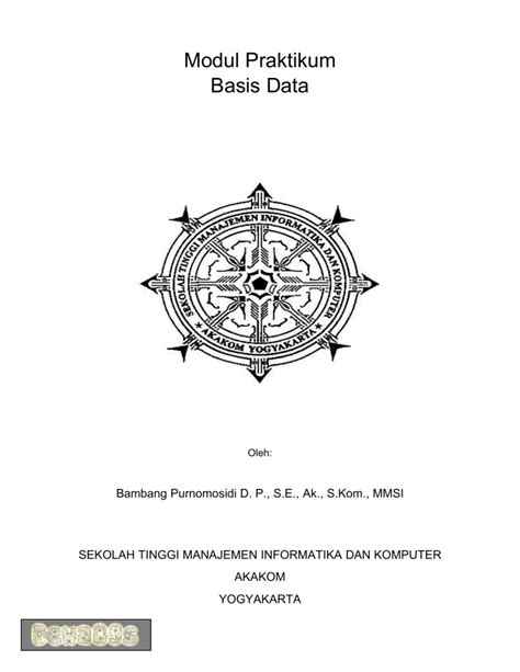 modul praktikum basis data