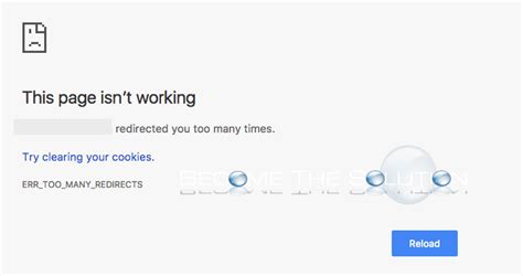 Fix ERR TOO MANY REDIRECTS Google Chrome