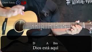 Dios esta aquí TUTORIAL GUITARRA FÁCIL Obeth Toledo Doovi