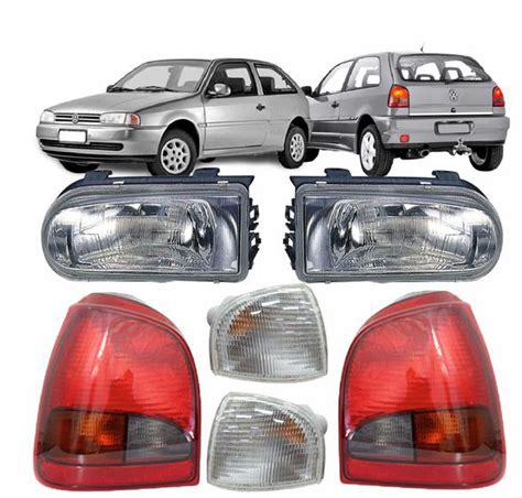 Kit Gol Especial G2 Bola Farol Lanterna Traseira Pisca Seta 95 96