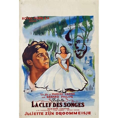 Affiche de cinéma belge de JULIETTE OU LA CLEF DES SONGES 35x55 cm