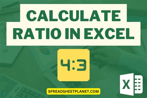 how to calculate ratio in excel 4 simple ways