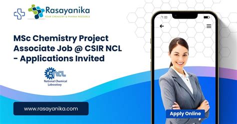 Msc Chemistry Vacancy Project Associate Post Csir Ncl