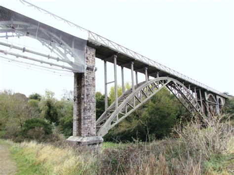 Chemin de fer des Côtes du Nord le viaduc de Caroual Erquy