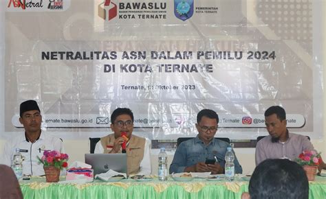 Roadshow Ke Kecamatan Bawaslu Ternate Intens Ingatkan Pentingnya
