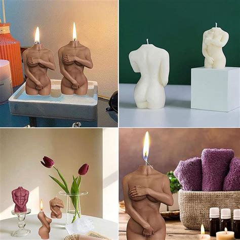 Factory Direct Silicone Candle Molds Male Female Designs
