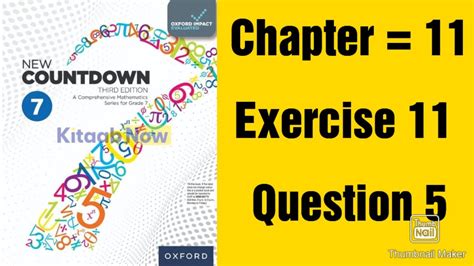 Oxford New Countdown Book 7 Third Edition Chapter 11 Exercise 11