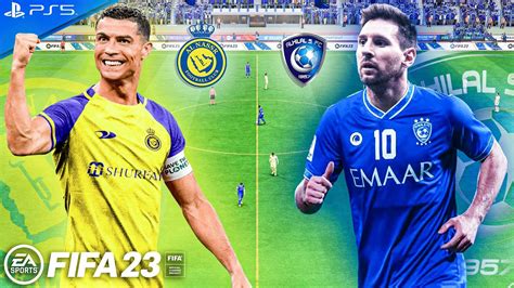 FIFA 23 Al Hilal Vs Al Nassr MBS Pro League Match Ft Cristiano