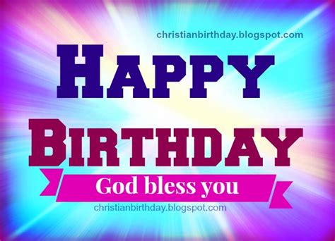 Religious Christian Birthday Images With God Bless Quotes Christian