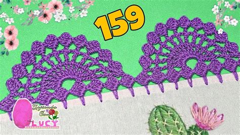 PUNTILLA 159 Fácil y bonita puntilla de una sola vuelta Ideal para