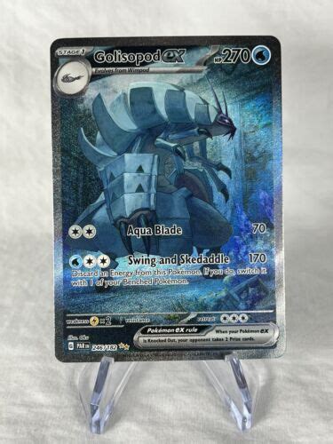 Pokémon TCG Golisopod EX Paradox Rift 246 182 Holo Special Illustration