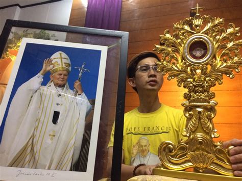 Relic Of St John Paul II Up For Public Veneration Inquirer News