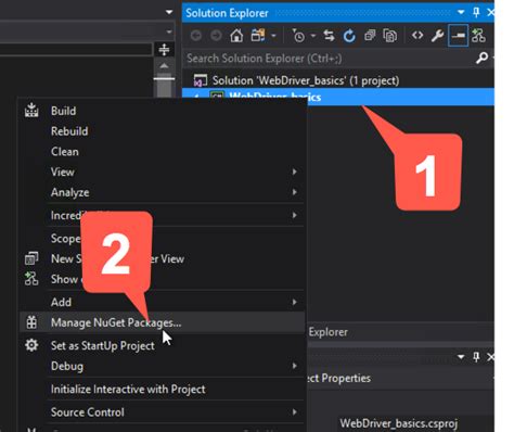 How To Add Nuget Packages To A Visual Studio Solution