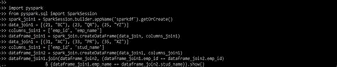 PySpark Join On Multiple Columns Join Two Or Multiple Dataframes