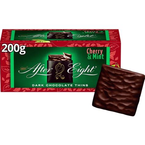 After Eight Delightfully Minty Dark Chocolate Thins Cherry Mint