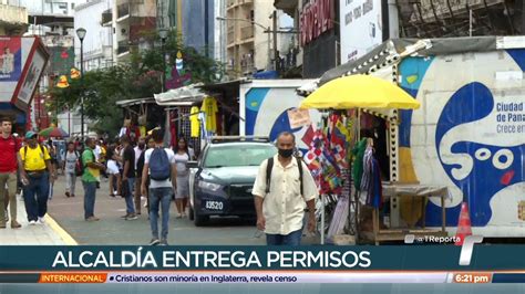 Alcald A De Panam Entrega Permisos A Buhoneros Para El Mes De Diciembre