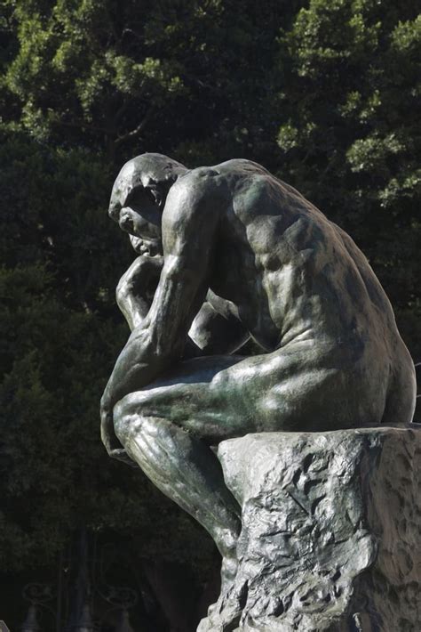El Pensador Bronce Auguste Rodin Impresi N De Arte