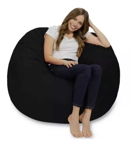 Sopro Gigante Puff Redondo De Ch O Enchimento X Parcelamento