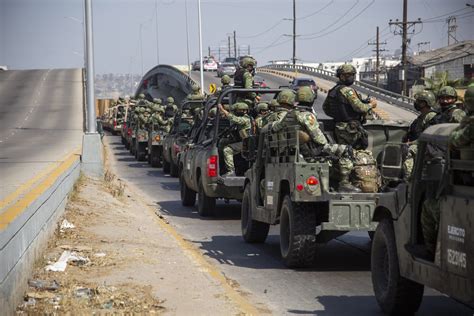 Llegan 300 Elementos De La Guardia Nacional A Colima Para Reforzar El