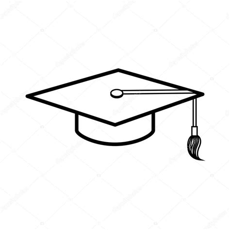 Cappello Laurea Disegno Da Colorare Cappello Di Laurea Da Colorare
