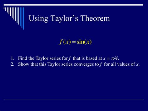 ppt taylor series and taylor s theorem powerpoint presentation free download id 1793961