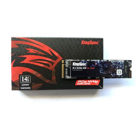 SSD Kingspec 512GB Nvme Leitura 2100MB S KaBuM