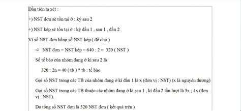 Quan S T Nh M T B O Sinh D C C A Lo I Sinh V T C N Nst Ang